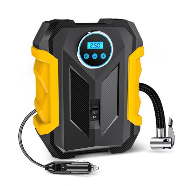Quality Compact Car Tire Inflator Digital Smart Portable Air Compressor For Car Tires for sale