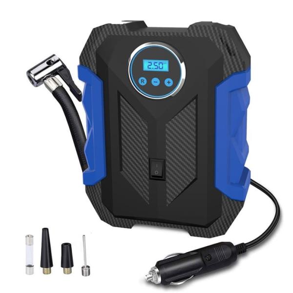 Quality Portable Car Tire Inflator 12V 10A Smart Cig Lighter Air Compressor for sale