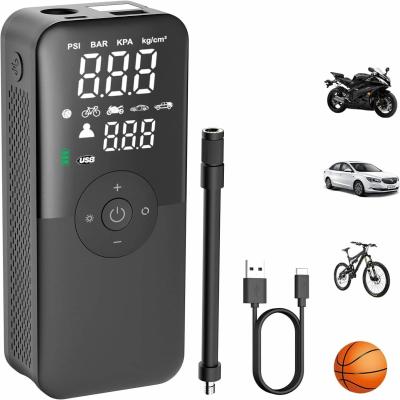 China Cordless Tire Inflator With Dual Power Supply Fast Accurate And Easy To Use for sale