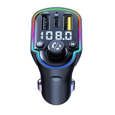 China Dual USB Car Charger FM Transmitter Bluetooth Car MP3 Player FM Transmitter for sale