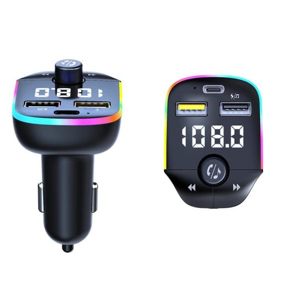 Quality All In One Bluetooth Car Charger And FM Transmitter 87.5 - 108.0Mhz Frequency for sale