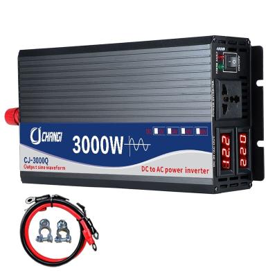 China Solar Pure Sine Wave Inverter 3000W Voltage Transformer Power Converter for sale