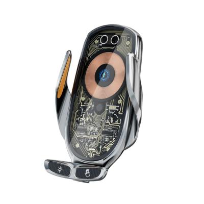 China All In One Magnetic Car Phone Mounts Wireless With Type C Charging for sale