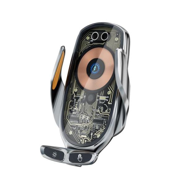 Quality All In One Magnetic Car Phone Mounts Wireless With Type C Charging for sale
