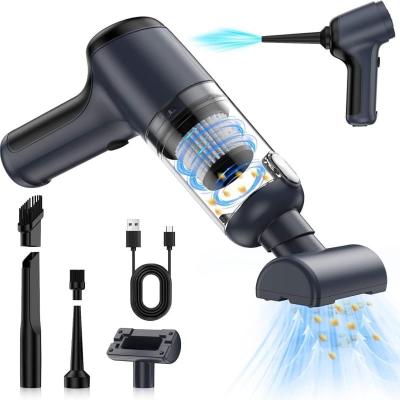 China Portable Wireless Auto Vacuum Cleaner 5500Pa Strong Suction Handheld Type C Charging for sale