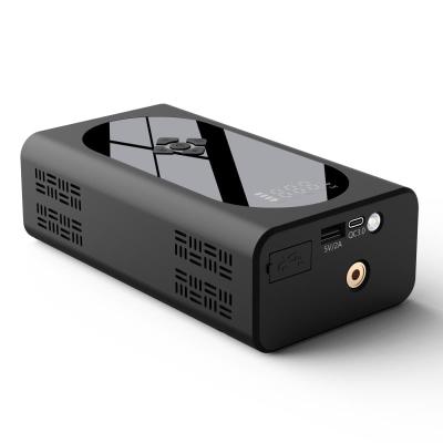 China Car Portable Battery Jump Starter With Air Pump USB Output SOS Emergency Light for sale