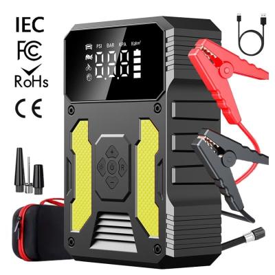 China 3000A 4 In 1 Portable Power Jump Starter With 150PSI Air Compressor for sale