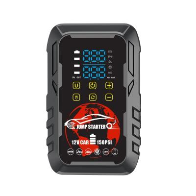 China Vehicle Portable Jump Starter With Air Compressor 12V Emergency Jump Starter for sale