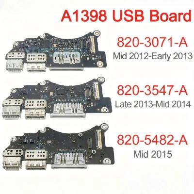 China Original Laptop I/O USB SD Card Reader Board For MacBook Pro Retina 15