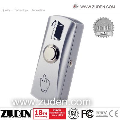 China Access Control Exit Button with Zinc Alloy Plate & Steel Button for sale