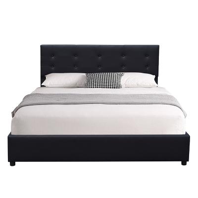 Cina Pagina del letto della testata di re Tufted Wood Upholstered di SUNNY Luxury Style California con il cassetto di stoccaggio quattro in vendita