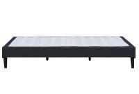 China Simple Design Upholstered Platform Bed Frame Strong Structure 203x152cm for sale