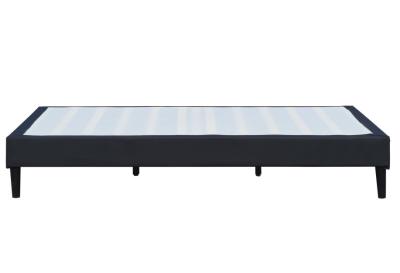 Cina Simple Design Upholstered Platform Bed Frame Strong Structure 203x152cm in vendita