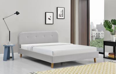 Cina Il ODM ha trapuntato il letto di piattaforma ricoperto della regina 140x200Cm semplice moderno in vendita