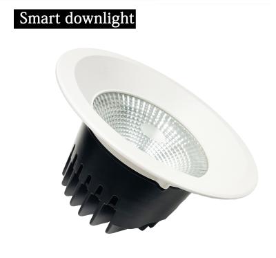 China WIFI Bluetooth Smart LED Recessed Lighting , Commercial Recessed Downlight With ZigBee for sale