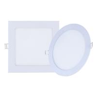 China 6-24W LED Panel Downlight with 50,000-Hour Lifespan and 5-Year Warranty - Round and Square Designs for Commercial Lighting for sale