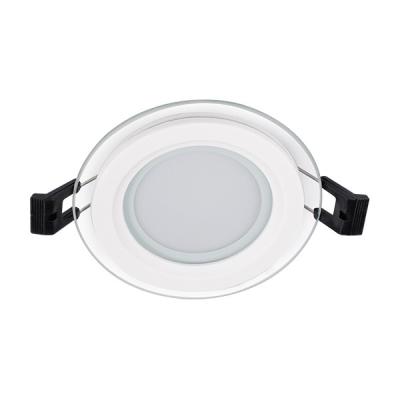 Cina Dia 95mm 6W Downlight LED con vetro di alluminio + PS per illuminazione bianca calda e luminosa in vendita