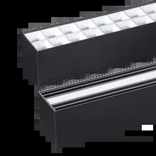 China Instalación de iluminación lineal LED de 85° de temperatura de color ajustable con alta CRI Ra 80 ahorro de energía for sale