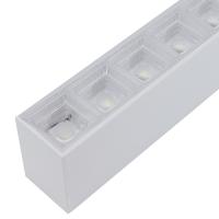 China Dimmable LED Linear Light Fixture with 85° Beam Angle, 50,000 Hour Lifespan, and Multiple Dimming Options for sale