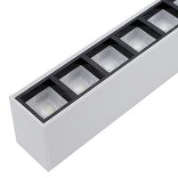 China Dimmable LED Linear Light Fixture with 85° Beam Angle, 50,000 Hour Lifespan, and Multiple Dimming Options for sale