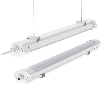 China IP65 Waterproof Triproof LED Batten Light with 50000 Hours Lifespan and Dimmable Function for Commercial Use for sale
