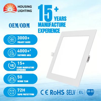 China Dimmable Aluminum Housing LED Panel Light with 50000 Hours Lifespan for Modern Lighting Solutions for sale