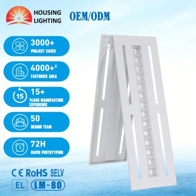 China Customizable Dimmable CCT LED Panel Light with 50000 Hours Lifespan for Commercial Lighting for sale
