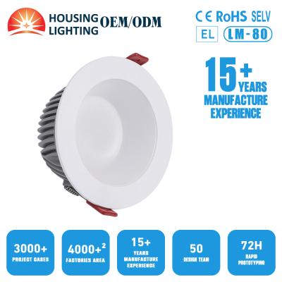 China Dimmable 4000K Natural Light LED Downlight with Aluminum Body for Modern Ceiling Lighting for sale