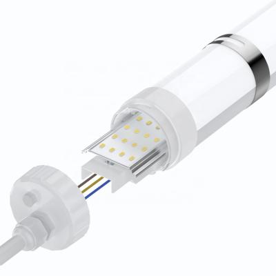 China Custom IP65 Waterproof LED Tube Light with 50,000 Hours Lifespan and Dimmable Function for Industrial Use for sale