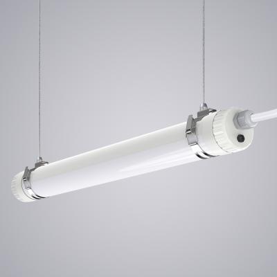 China Quick Installation IP65 Waterproof Linkable Dimmable LED Tri-Proof Industrial Tubular Light for sale
