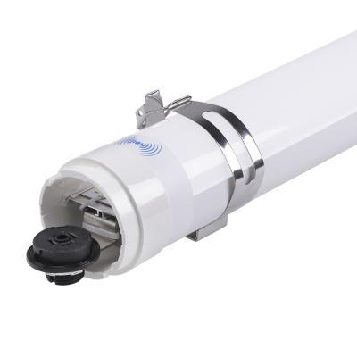 China Industrial LED Triproof Light IP65 Waterproof with 50,000 Hours Lifespan and 120-150 lm/W Efficiency for sale