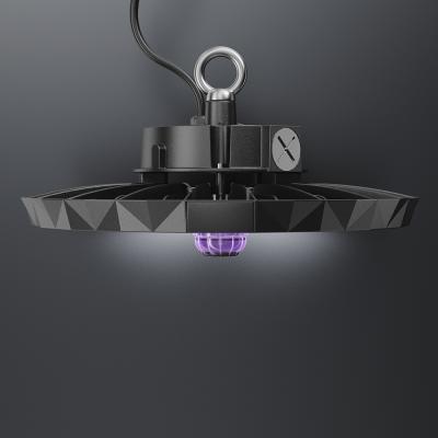 China IP65 Waterproof Industrial High Bay Light 100W RA70 5000K Daylight 140lm/w Factory Stadium 5-Year Warranty for sale