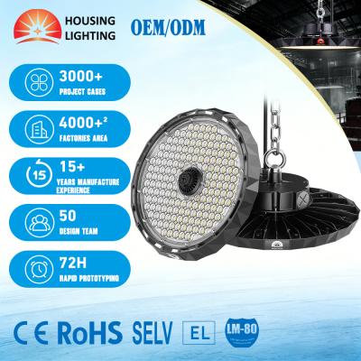 China 2026 Aluminum UFO LED High Bay Light with High Lumen Efficiency, IP65 Rated, and Customizable Color Temperature for sale