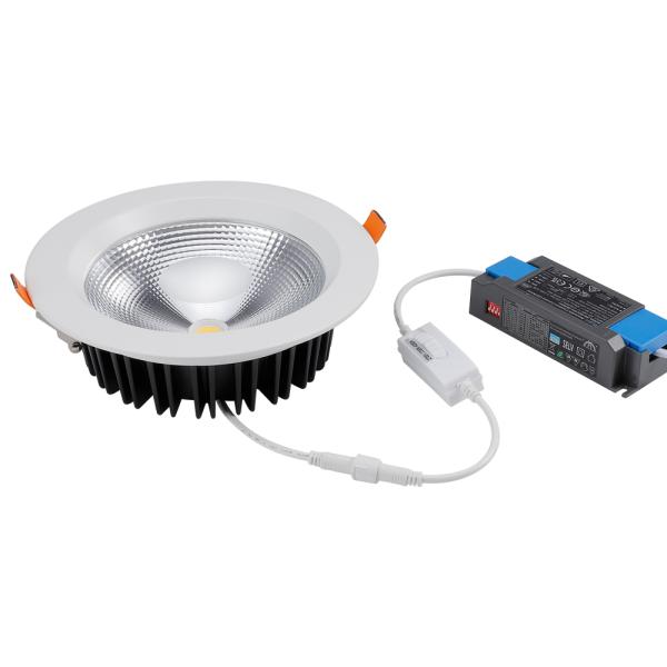 Quality Aluminum LED Integrated Downlight with Customizable Light Color and Long for sale