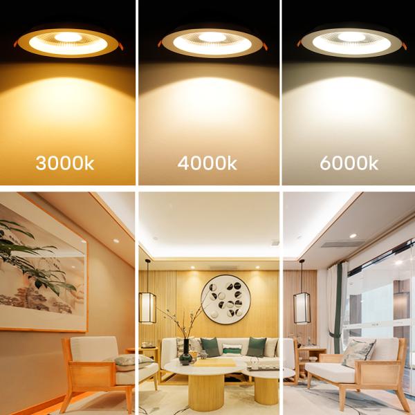 Quality Aluminum LED Integrated Downlight with Customizable Light Color and Long for sale