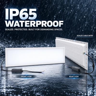 China IP65 Waterproof Custom Size Energy Saving LED Panel Light LED Flat Panel Lighting for Commercial Ceiling for sale