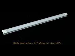 160lm/W Linkable LED Triproof Light Wit frame 5 jaar garantie
