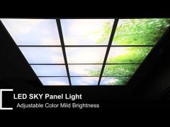 Multifunktieve buiten LED Flat Panel Lampen Verlichting 300x300mm Buiten Solar LED Lampen