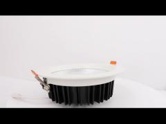 Aluminum LED Integrated Downlight Customized Warm White / White / Daylight