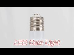 indoor / outdoor e27 led corn bulb light aluminum for commercial lighting