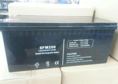 China 6FM200 VRLA Valve Regulated Lead Acid Battery 12v 200ah Solar Power Storage Batteries for sale