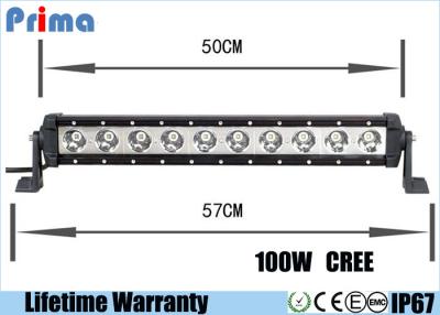 Cina il Cree 10W di alto potere di 22inch 100W ha condotto la barra luminosa per il camion di Marie della barca di SUV della jeep in vendita
