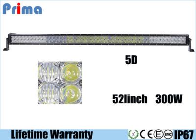 Cina 300W 5D Antivari principale a 52 pollici per il camion 6000K raffreddano il punto/inondazione bianca/fascio combinato in vendita
