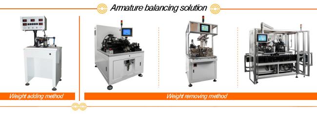 Bsg Motor Rotor Balancing Machine Armature Weight Removing Machine