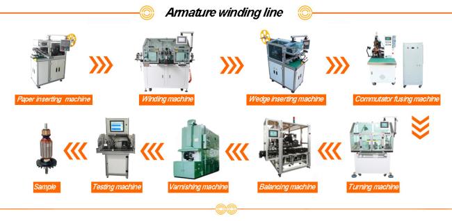 Armature Flyer Winding Machine Lap Winder Hook Type Winding Machine