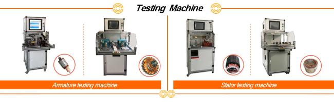 Armature Tester Vacuum Cleaner Motor Rotor Testing Machine