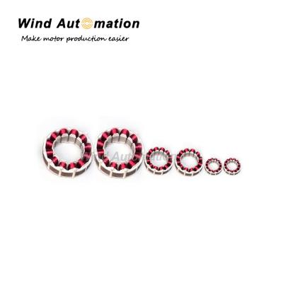 Quality 1400X1300X1670mm Middle Size BLDC Motor Needle Winding Machine with 6 Working for sale