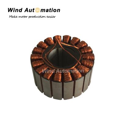 China Middle Size External Rotor Winding Machine Narrow Slot Width for Precision Winding for sale