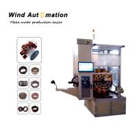 China Alternator Stator Wave Winding Machine with 46-60s Cycle Time and 6 Mitsubishi Servo Motors for sale