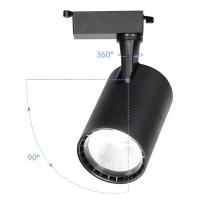 China Solid Aluminum Led Rail Spotlights 60Hz Linear Ceiling Light for sale